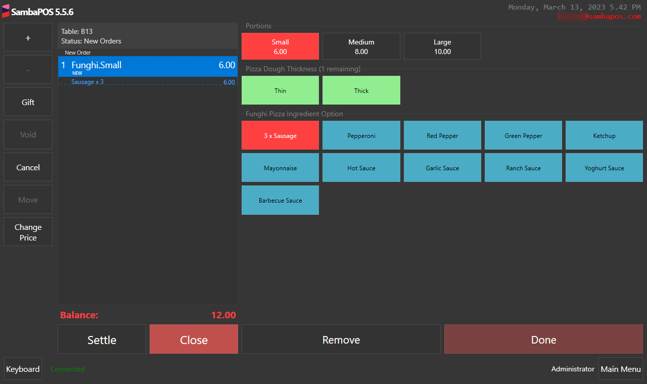 4.71. How to Define Inventory on SambaPOS? – SambaPOS Knowledgebase