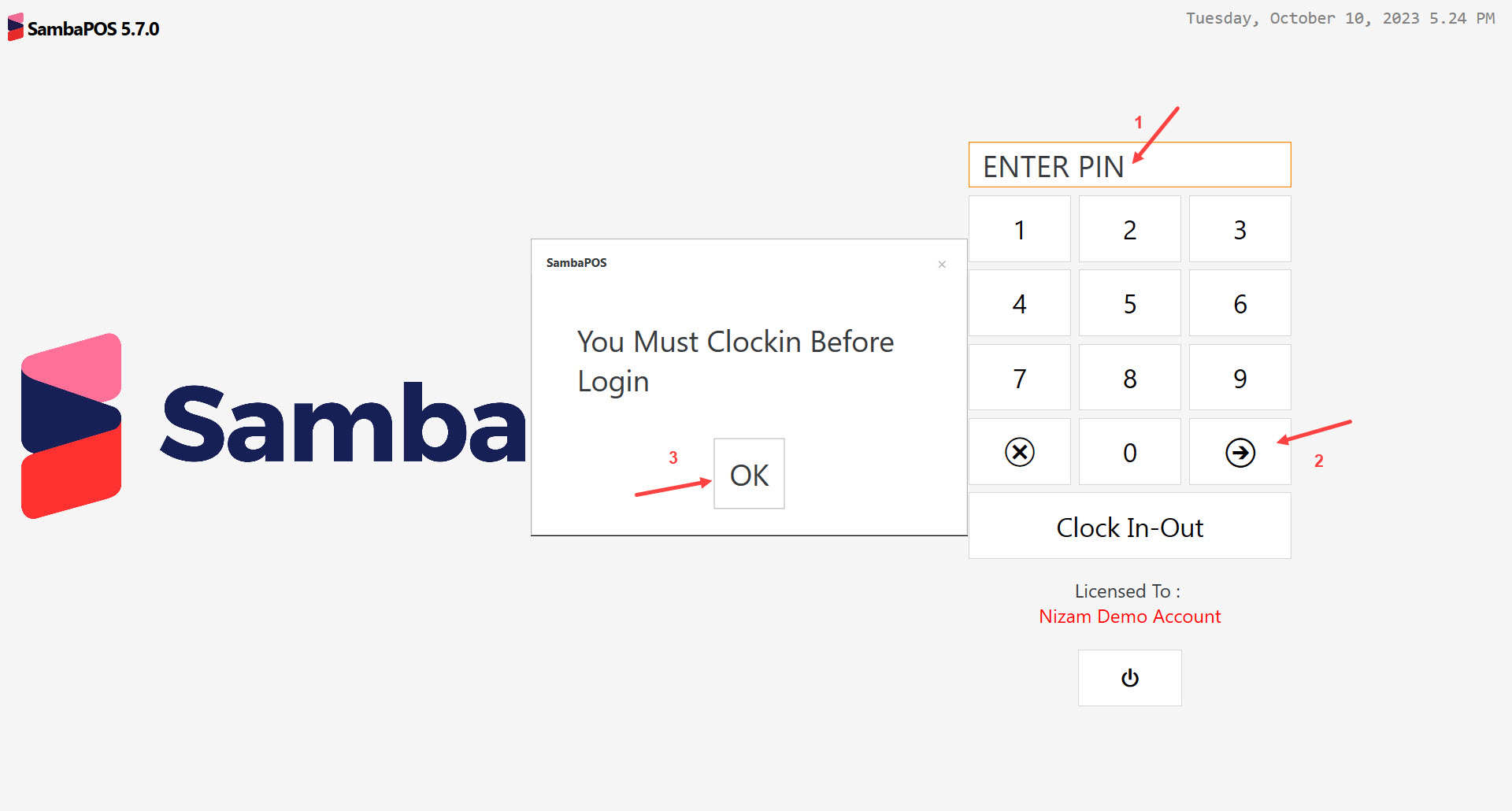 8.13. How to Configure Time Clock Module? – SambaPOS Knowledgebase
