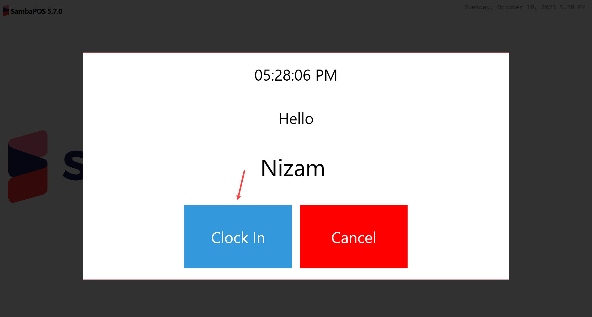 8.13. How to Configure Time Clock Module? – SambaPOS Knowledgebase