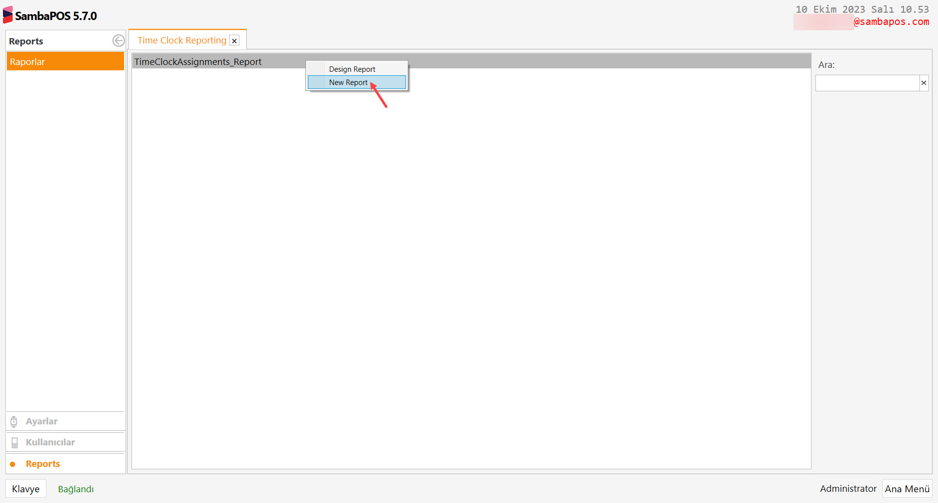 8.13. Time Clock Modülü Nasıl Konfigüre Edilir? – SambaPOS Knowledgebase