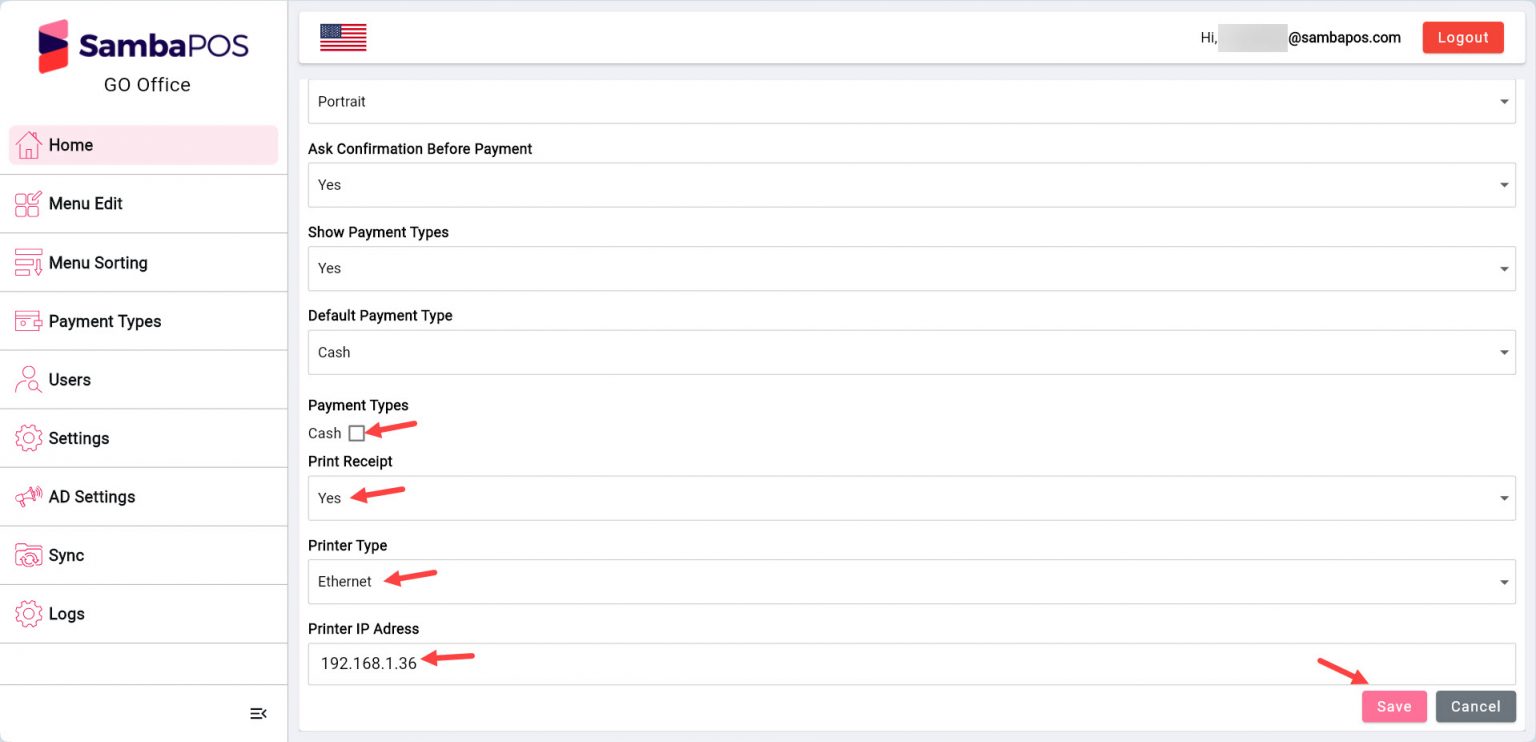 8.14. SambaPOS GO Kiosk V2 Configuration – SambaPOS Knowledgebase