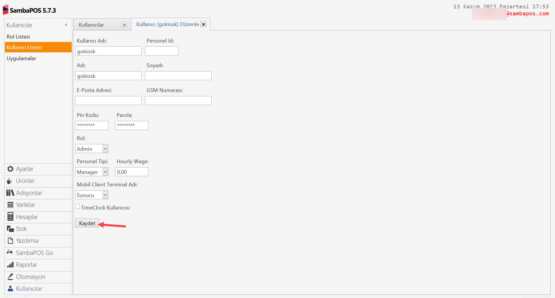 8.14. SambaPOS GO Kiosk V2 Configuration – SambaPOS Knowledgebase