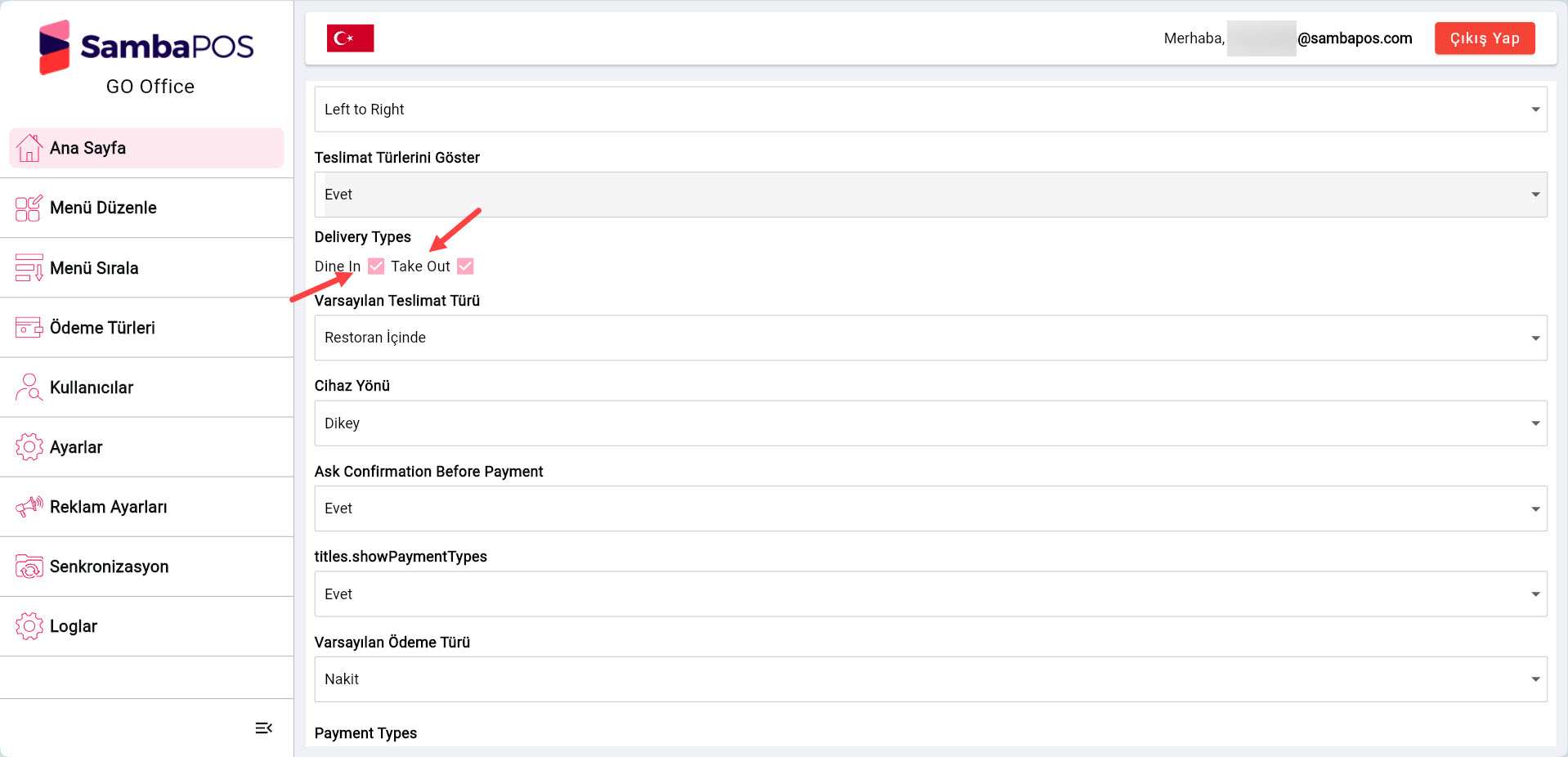 8.14. SambaPOS GO Kiosk V2 Kurulumu – SambaPOS Knowledgebase