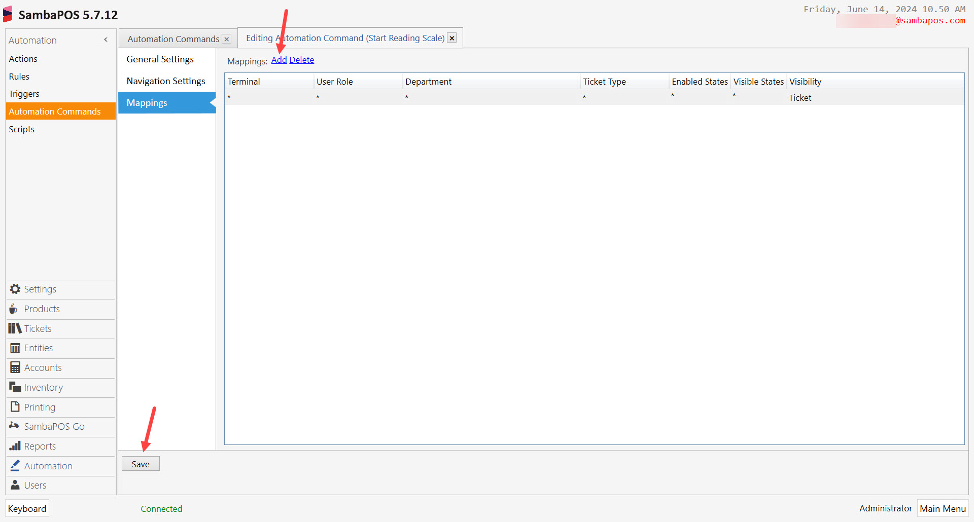 8.16. Datalogic Magellan Scale Configuration – SambaPOS Knowledgebase