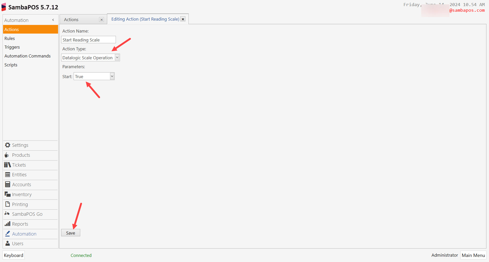 8.16. Datalogic Magellan Scale Configuration – SambaPOS Knowledgebase