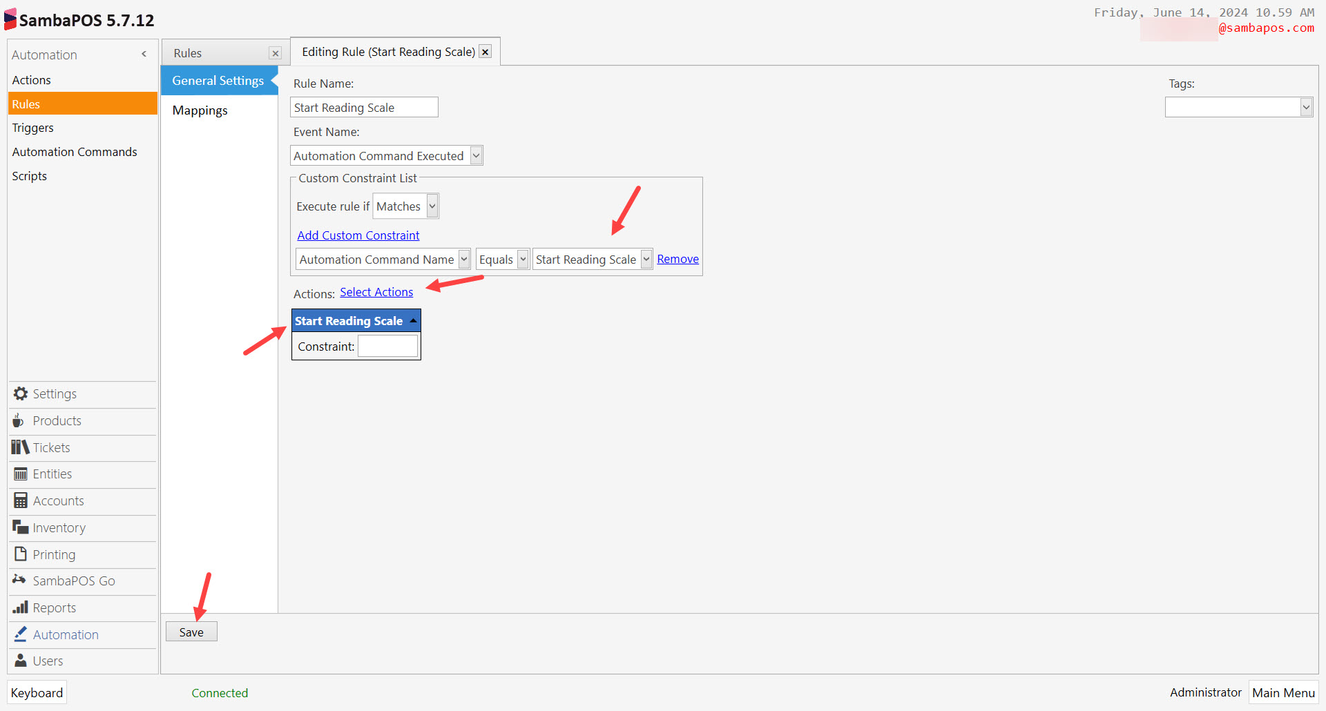 8.16. Datalogic Magellan Scale Configuration – SambaPOS Knowledgebase