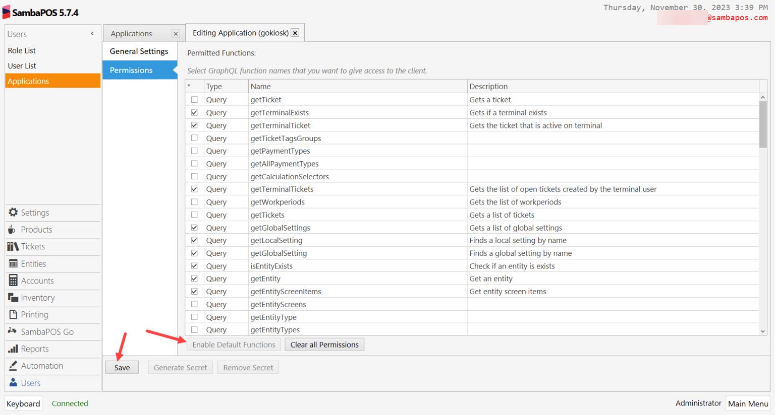 8.14. SambaPOS GO Kiosk V2 Configuration – SambaPOS Knowledgebase