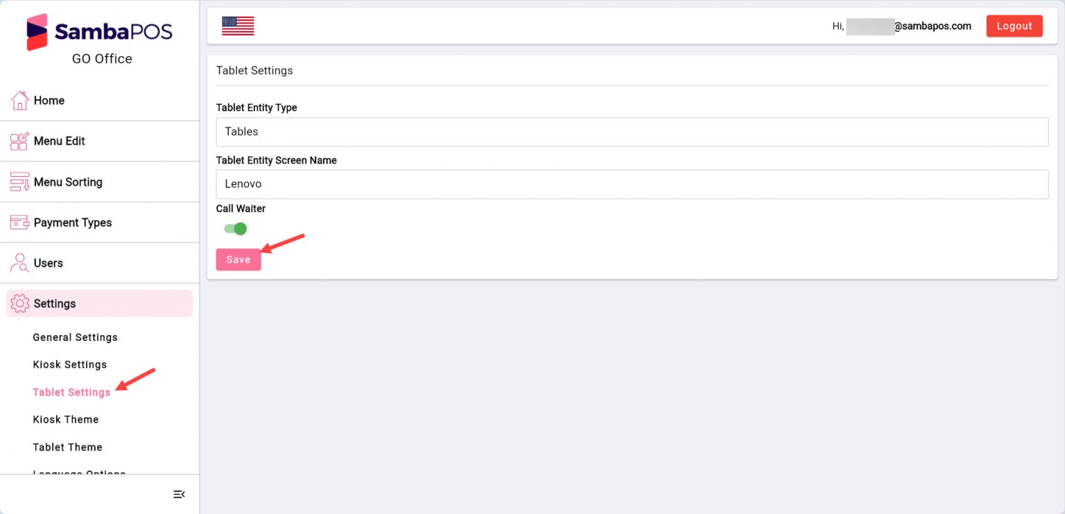 8.14. SambaPOS GO Kiosk V2 Configuration – SambaPOS Knowledgebase