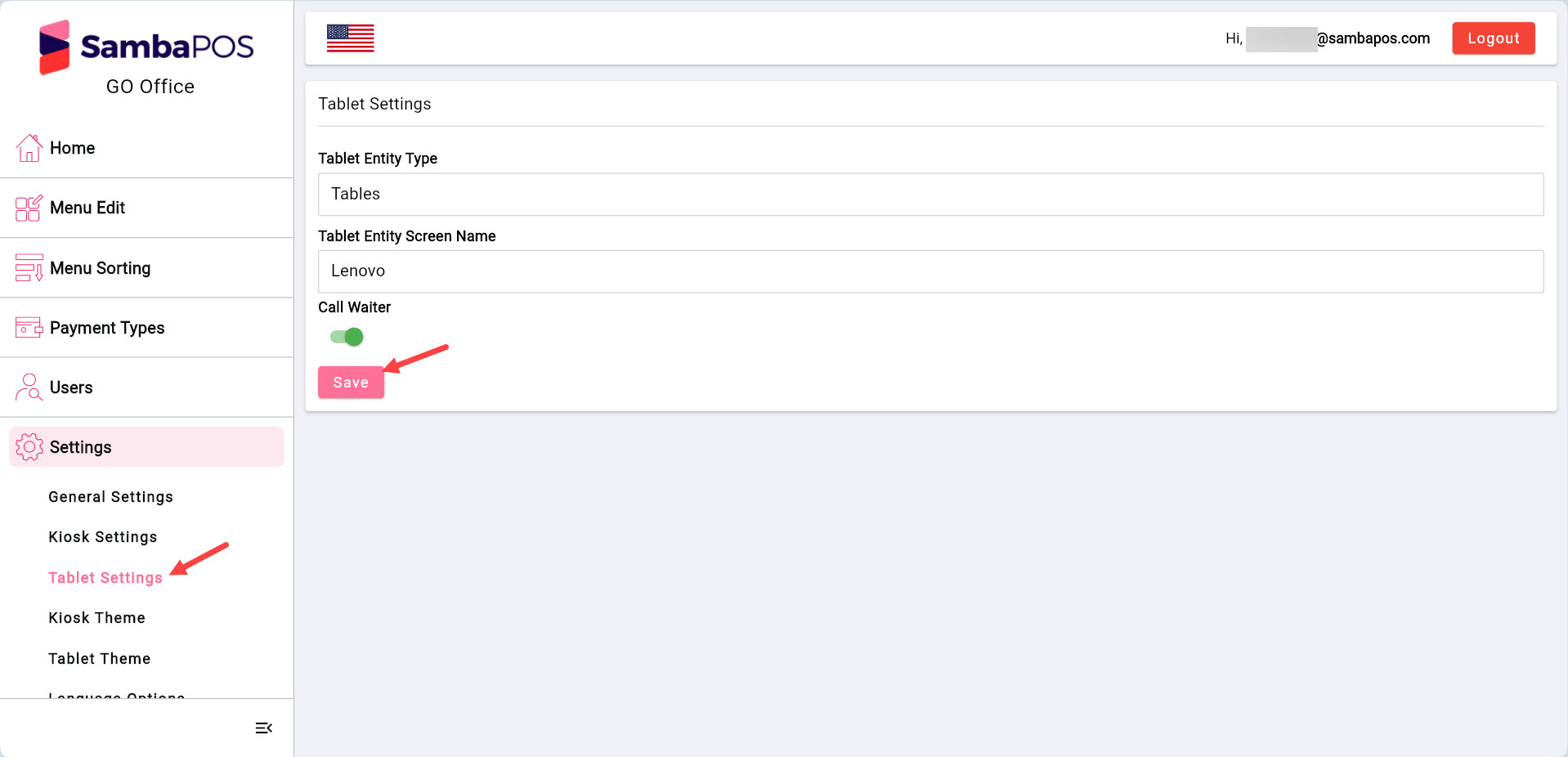 8.14. SambaPOS GO Kiosk V2 Configuration – SambaPOS Knowledgebase