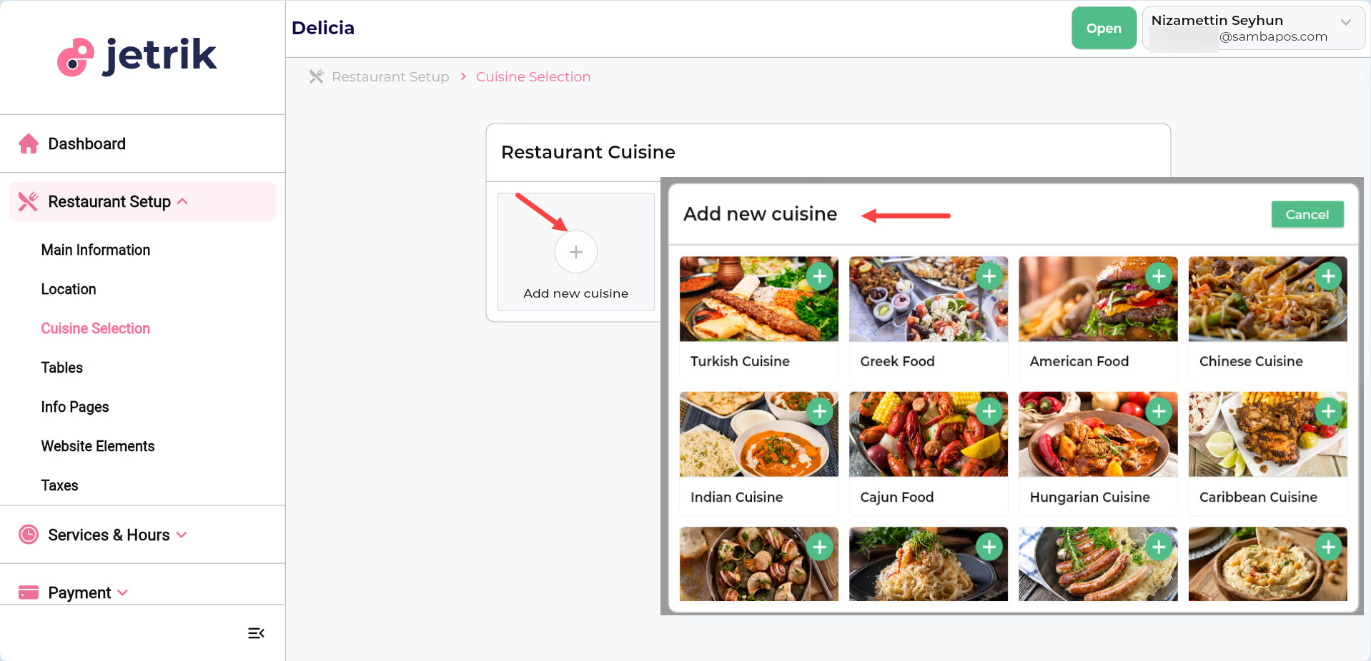 6.23. How to Setup Jetrik QR Menu Configuration? – SambaPOS Knowledgebase