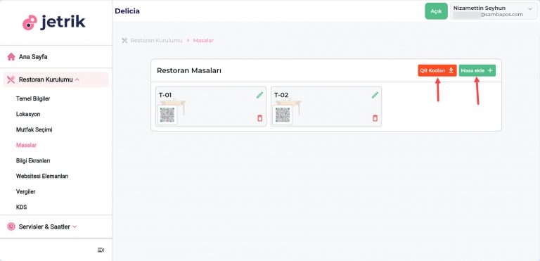 6.25. SambaPOS İle Jetrik Nasıl Entegre Edilir? – SambaPOS Knowledgebase