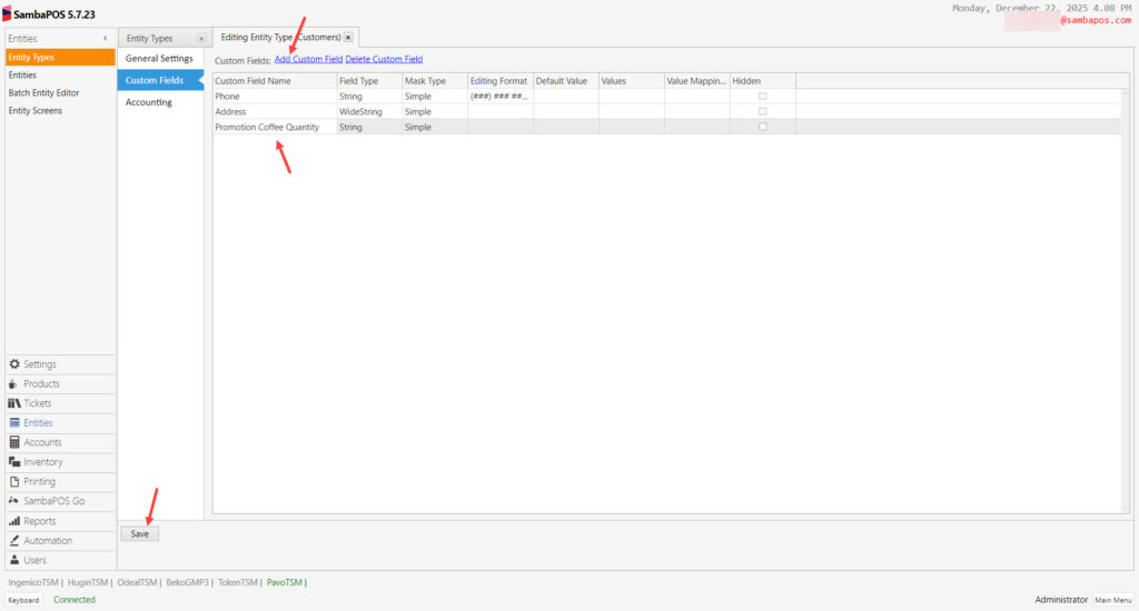 4.102. How to Give 1 Free Coffee For 5 Coffees? – SambaPOS Knowledgebase