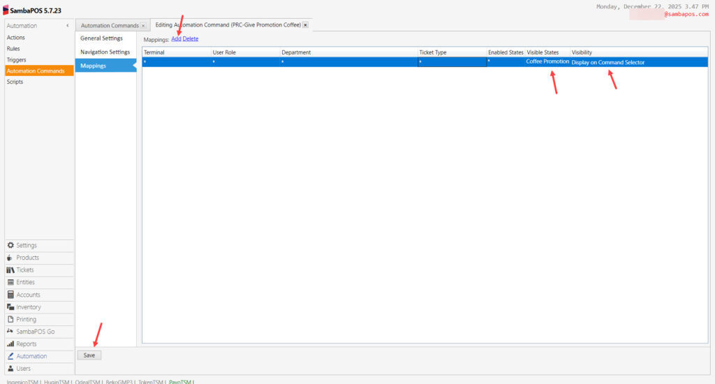 4.102. How to Give 1 Free Coffee For 5 Coffees? – SambaPOS Knowledgebase